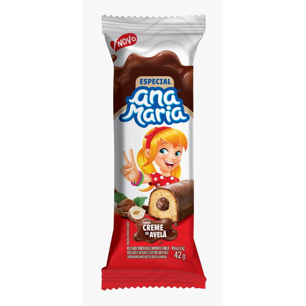 Bolinho Ana Maria Especial Sabor Avelã 42g | Super Koch