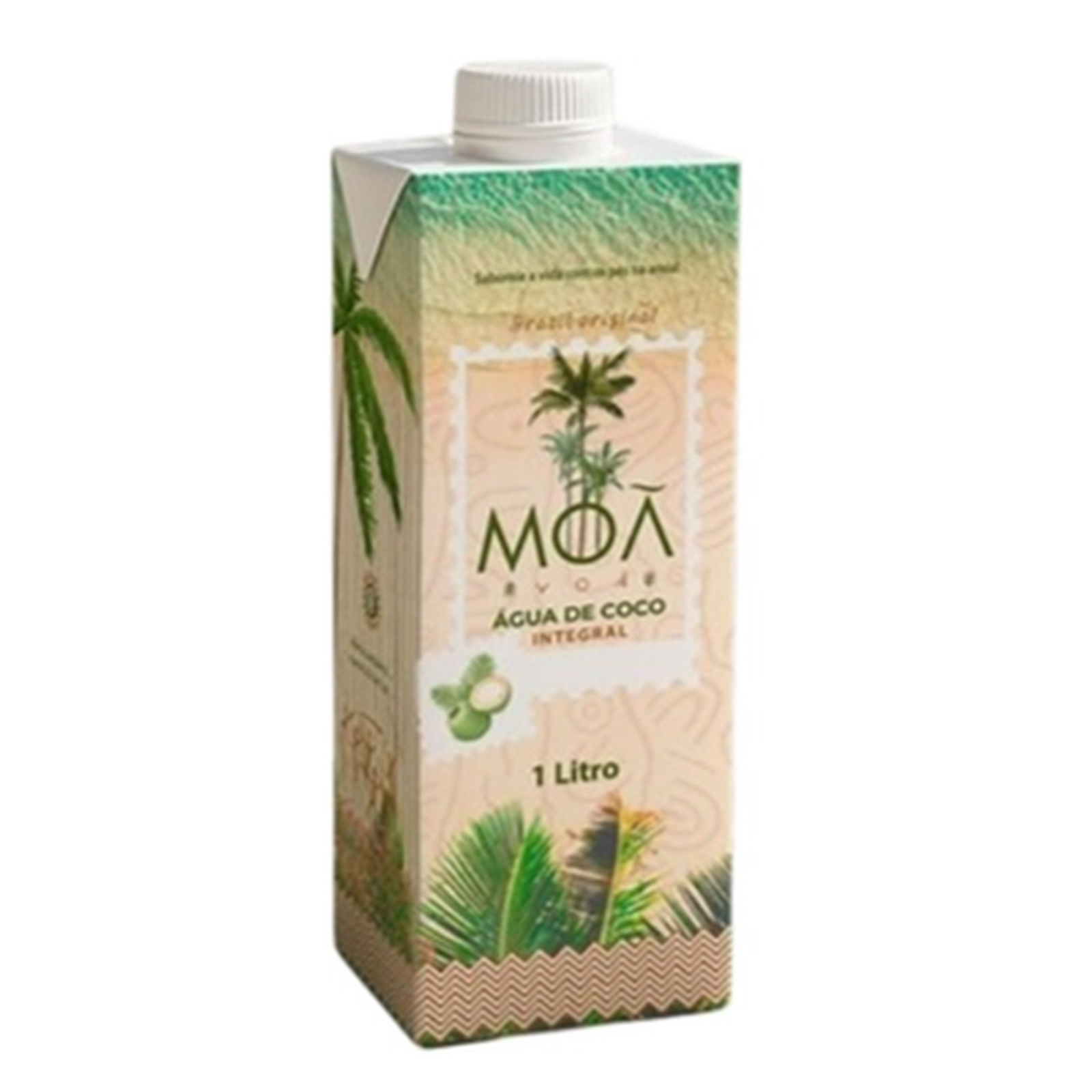 Agua Coco Moa 1lt Integral | Supermercado Castanha LTDA