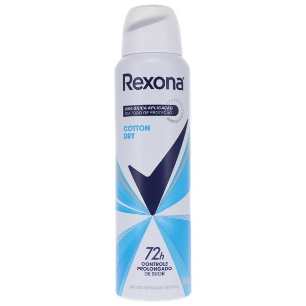 Desodorante Antitranspirante Rexona Feminino Cotton Dry 150 Ml | Super Koch