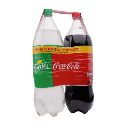 Andorinha Hiper Center - Refrigerante Coca Cola + Sprite Limão 2l