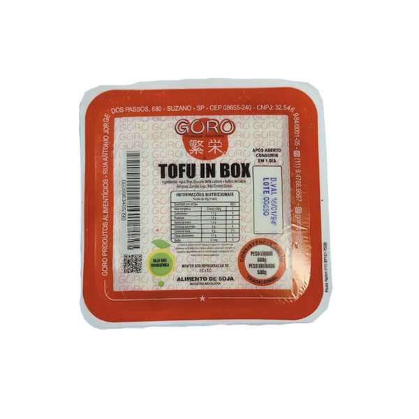 Vila das frutas - Tofu In Box Goro 500g Soja