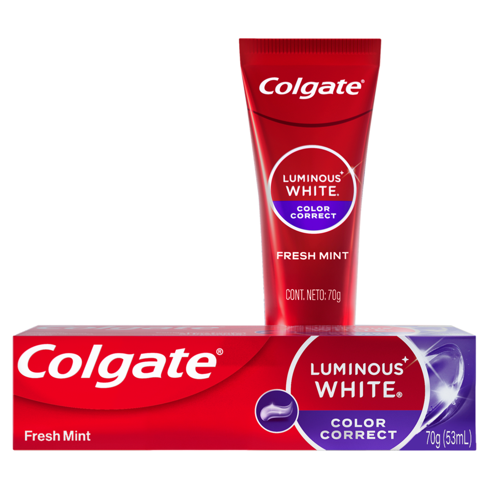Creme Dental Colgate Luminous White Fresh Mint 70g | Super Koch