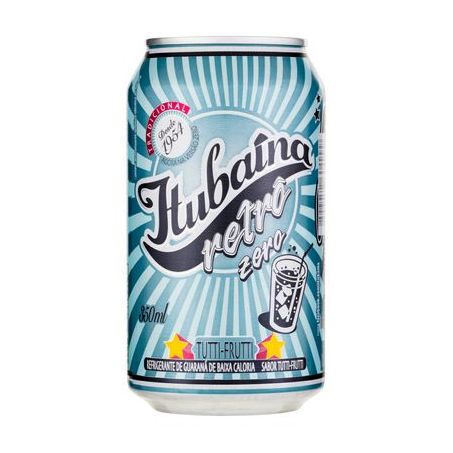 Refrigerante Guaraná Itubaina Zero Retrô Lata 350ml | Andorinha Hiper ...