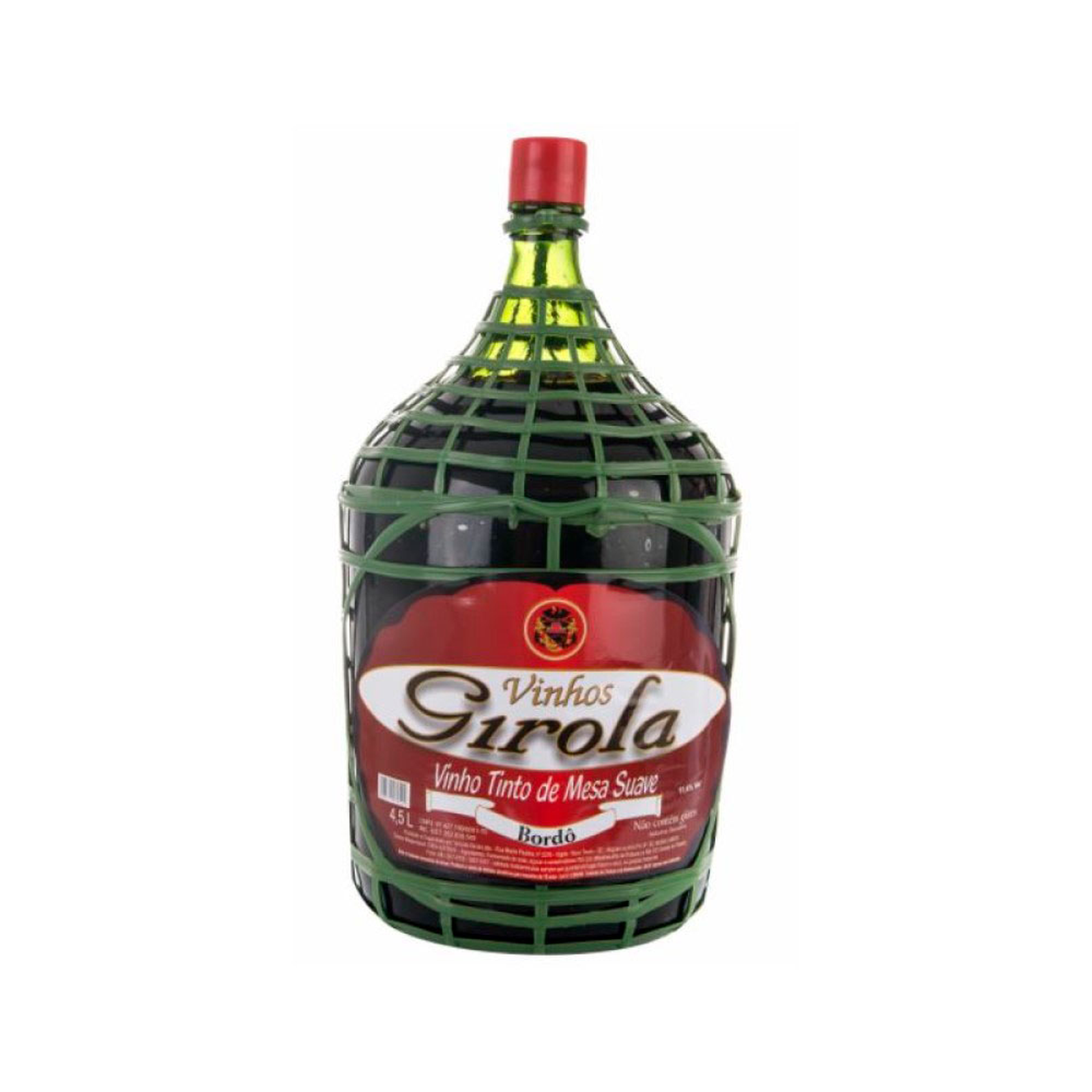 Vinho Tinto Brasileiro Girola Blend Suave 4,5l | Super Koch
