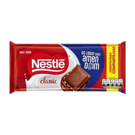Chocolate Nestlé Classic Ao Leite Com Amendoim 150g | Super Koch