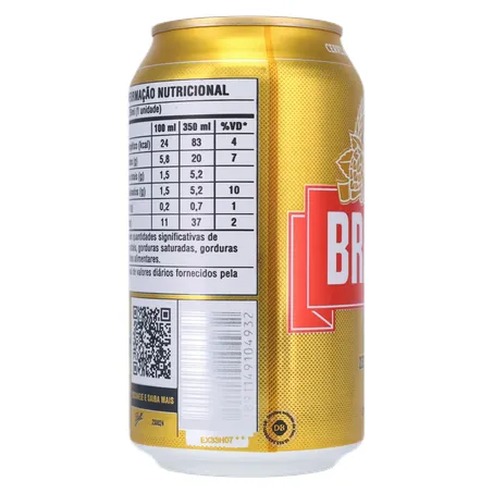 Andorinha Hiper Center - Cerveja Brahma Zero Lata 350ml