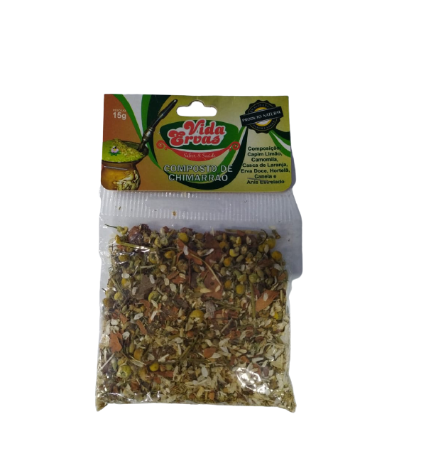 Super Colono - Cha Vida Erva 15g Composto Chimarrao