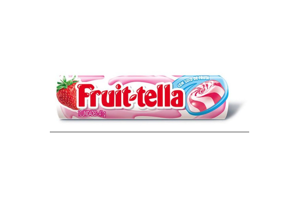 Bala Fruittella Morango Com Creme de Leite 41g | Super Koch