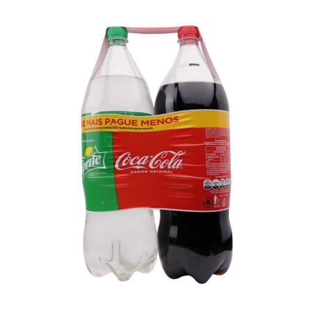 Andorinha Hiper Center - Refrigerante Coca Cola + Sprite Limão 2l